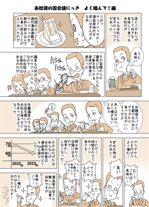 赤松 健 ⋈（参議院議員・全国比例）kenakamatsu Twilog