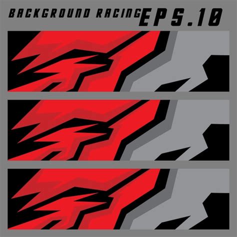 벡터 랠리 경주용 자동차 상징 디자인 프리미엄 벡터