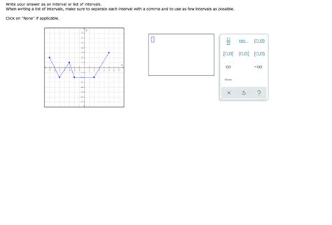 Solved Write Your Answer As An Interval Or List Of Chegg Com