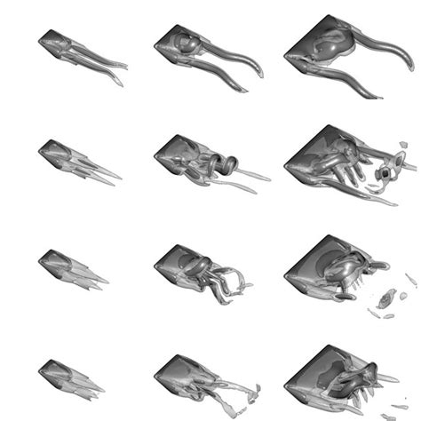 Top Port Views Of The Wake Vortices Behind Rectangular Plates Of Ar Download Scientific