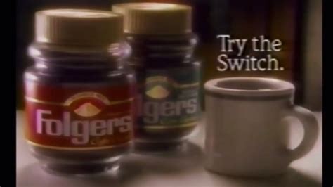 1990 Folgers Coffee Commercial Youtube