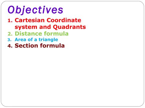 Class X Maths Coordinate Geometry Ppt