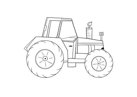 Sint Tico Dibujos De Tractores Para Colorear E Imprimir