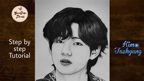 Bts V Pencil Sketch A Guide To Making Art Like A Pro