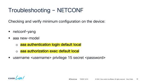 Dna Center And Wlc 9800 Netconf Login Fails Cisco Community