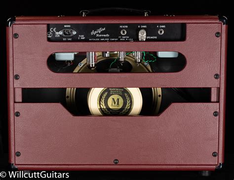 matchless spitfire reverb 1x12 combo willcutt guitars