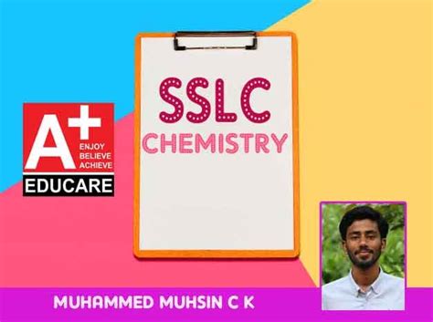 Aplus Blog Sslc Chemistry Chapterwise Important Questions And Answers [emandmm]