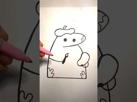 Como Dibujar A Flork How To Draw Flork Flork Drawing
