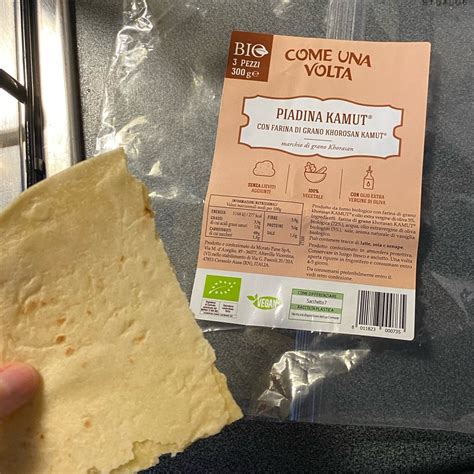 Come Una Volta Piadina Kamut Reviews Abillion
