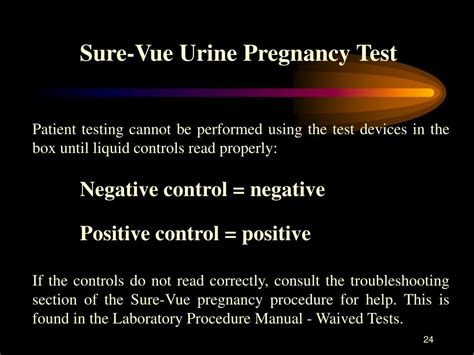 Ppt Sure Vue Urine Hcg Pregnancy Test Powerpoint Presentation Free