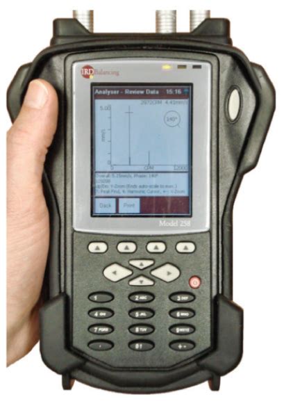 Ird 258 Vibration Analyzer Balancer