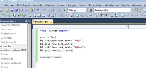 Python Integracion De Python En El Visual Studio 2010 Pharalax Blog