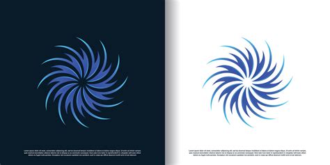 Vortex Logo Design With Creative Abstract Concept Premium 46265094
