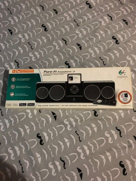 Logitech Pure Fi Anywhere Compact Speaker Audio Soundbars Speakers Amplifiers On Carousell