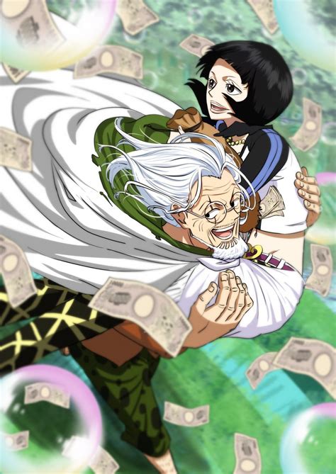 Musasabiop Shakuyaku One Piece Silvers Rayleigh One Piece Commentary Request Highres