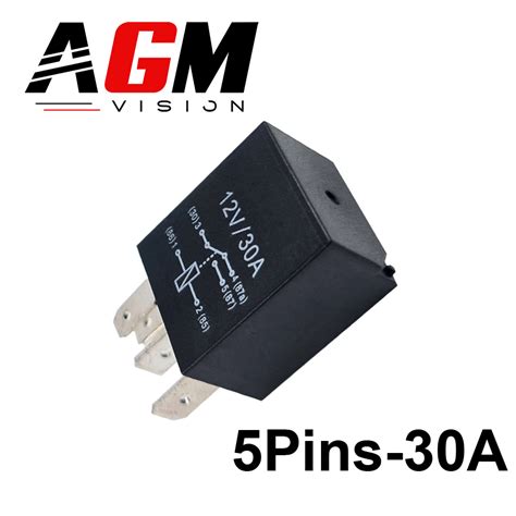 Relais Universel 5 Pins SLIM 30A 12V