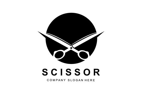 Barber Tool Scissors Logo Icon Graphic By Ar Graphic · Creative Fabrica