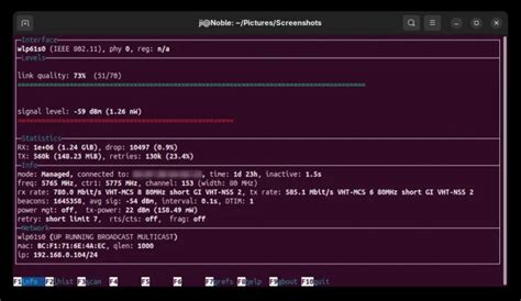 Wavemon Display Live Wifi Signal Strength In Terminal Ubuntuhandbook