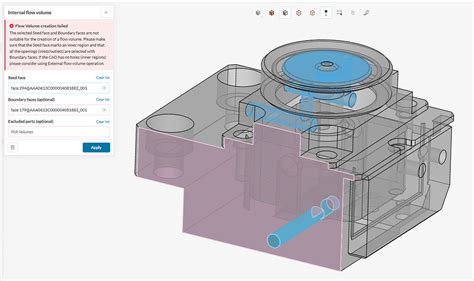 Internal Flow Volume Cannot Create Project Support Simscale Cae Forum