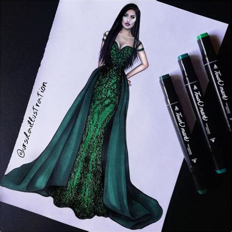 Pin On рисование Fashion Fashion Illustration Dresses Fashion