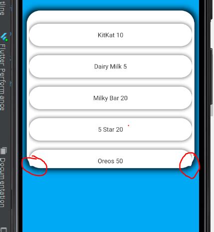Flutter Widgets Overflowing Out Of Container When Scrolling Stack Overflow