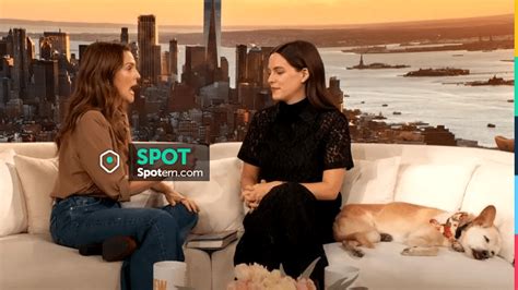 Scanlan Theodore Parachute Tailored Shirt Worn By Drew Barrymore As