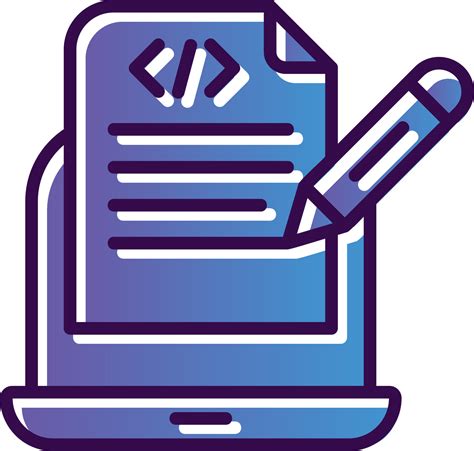 Programming Notes Vector Icon Design 21288067 Vector Art At Vecteezy