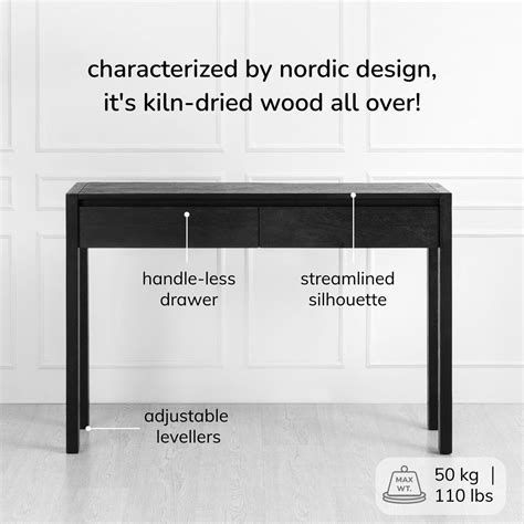 Chiltern Solid Wood Console Table Mh London Us