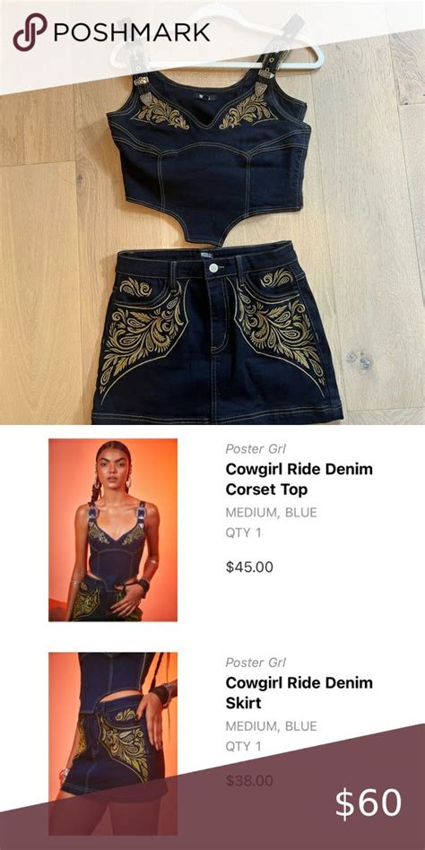 Dolls Kill Poster Grl Cowgirl Set In 2022 Clothes Design Fashion