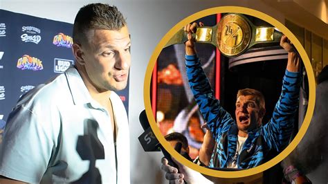 Rob Gronkowski Teases A Return To Wwe If Its Meant To Be Its Meant