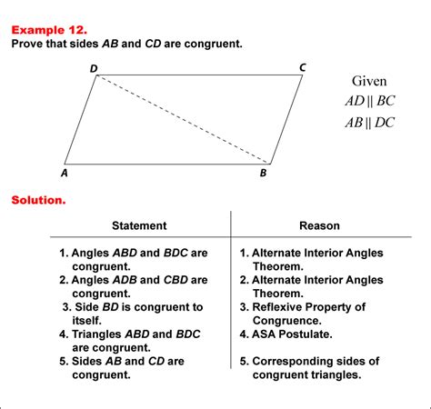 Math Example Geometric Proofs Example 12 Media4math
