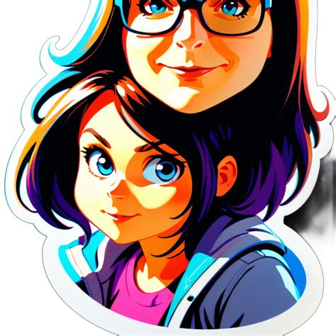 I Made An Ai Sticker Of Girl