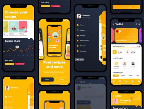 bananza ui kit — ui kits on ui8 ui kit mobile app design kit