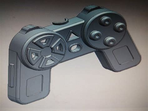 Joystick Download Free 3d Model By Vikash Kumar23 Cad Crowd