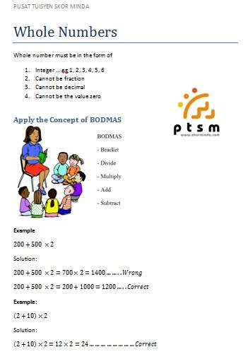 Mathematics Std 5 Whole Number Online Tuition Class Malaysia Igcse Spm Sat