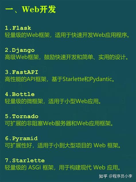 Python学习者必看！100个最常用python库合集来了，覆盖多领域实用工具 知乎