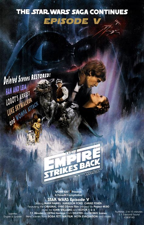 1980 Star Wars Episode V Empire Strikes Back A Womprat Fanedit