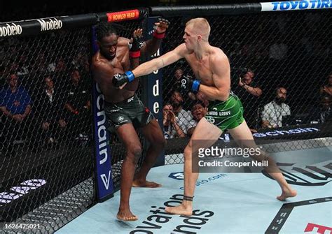 Ian Garry Of Ireland Punches Neil Magny In A Welterweight Fight News