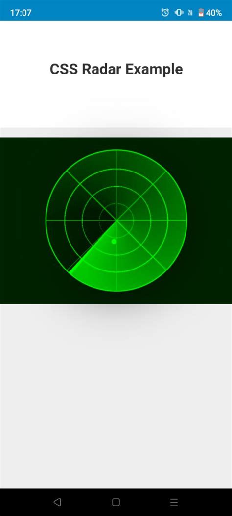Sketchub • Radar Animation Using Css