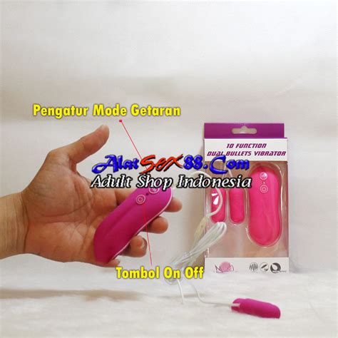 Dual Bullets Vibrator 10 Function Alat Sex 88 Jakarta