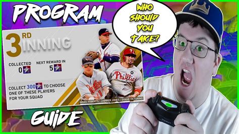 3rd Inning Program Guide Best Cards To Take Mlb The Show 20 Diamond