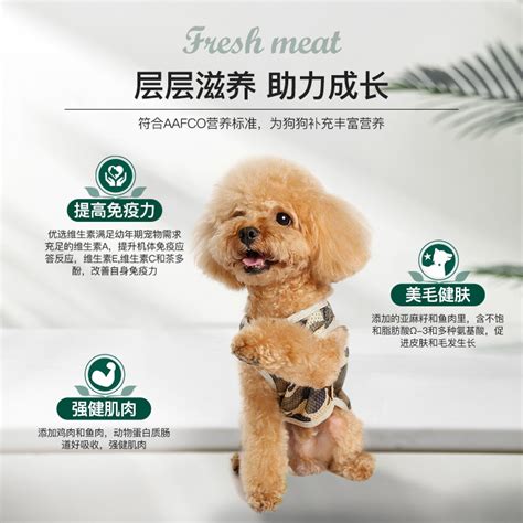 耐威克泰迪贵宾比熊博美柯基狗粮成犬幼犬奶糕幼犬专用狗粮2 5kg小型犬通用型美毛亮肤袪泪痕狗粮 虎窝淘