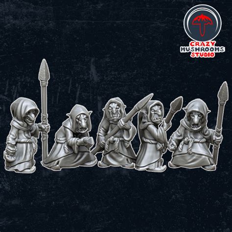 3d Printable Spear Goblin By Agostini