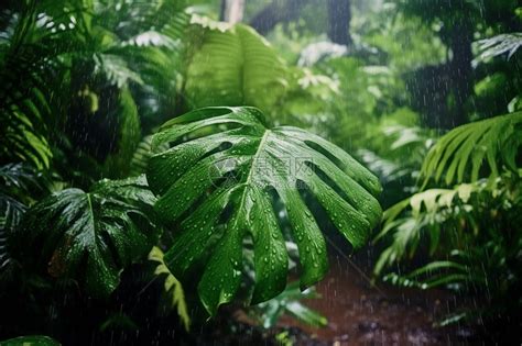 绿色的热带植物高清图片下载 正版图片600290048 摄图网