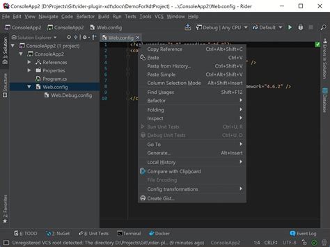 Xdt Configuration Transformations In Rider The Net Tools Blog