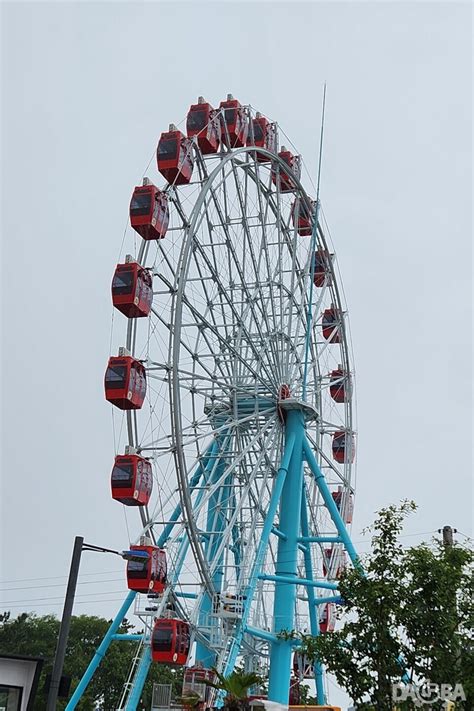 사천 초양도에 우뚝 선 대관람차 ‘사천아이