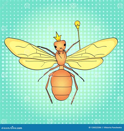 Scepter Vector Royal Illustration King Crown Cartoon Isolated 110691167