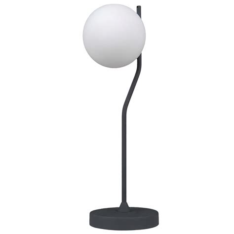 LAMPA STOŁOWA CARIMI MLECZNA KULA KLOSZ BIURKOWA 8920893793