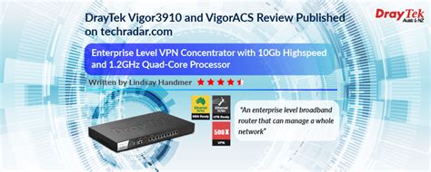 Draytek Vigor3910 And Vigoracs Review Published On Draytek Australia