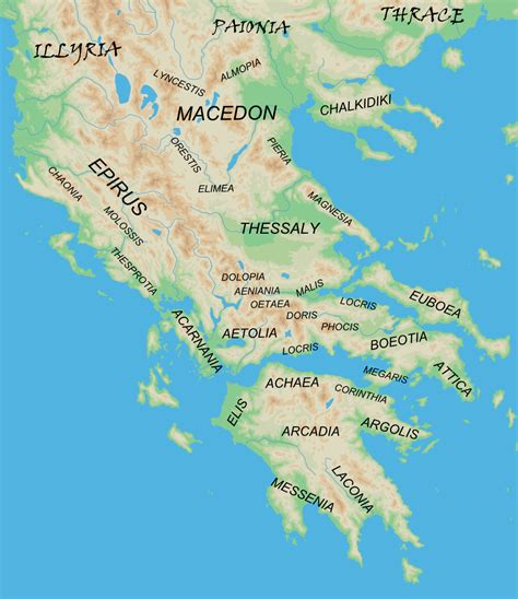 Regions Of Ancient Greece Wikiwand Greece Ancient Greece Achaea